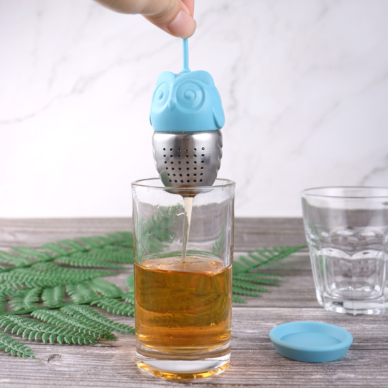 China 304 Stainless Steel Owl Tea Separator Leak FilterTT-TI013 ...